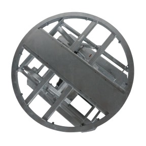 Mesa elevadora giratoria de nivel constante galvanizada 2000 kg